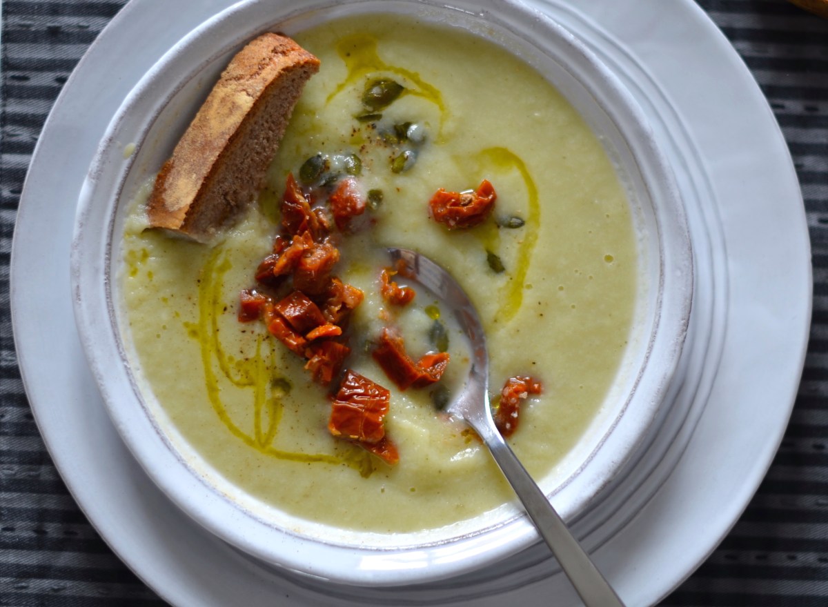 Cauliflower & Turnip soup and thoughts on Climate Change